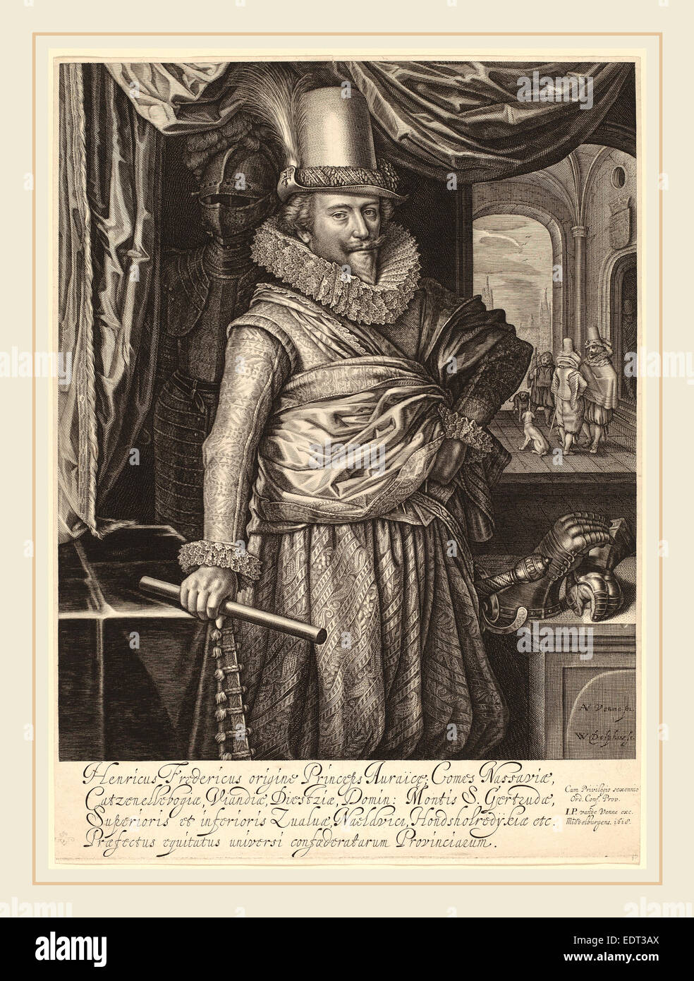 Willem Jacobsz Delff (Dutch, 1580-1638), Frederik Hendrik, Prince of ...
