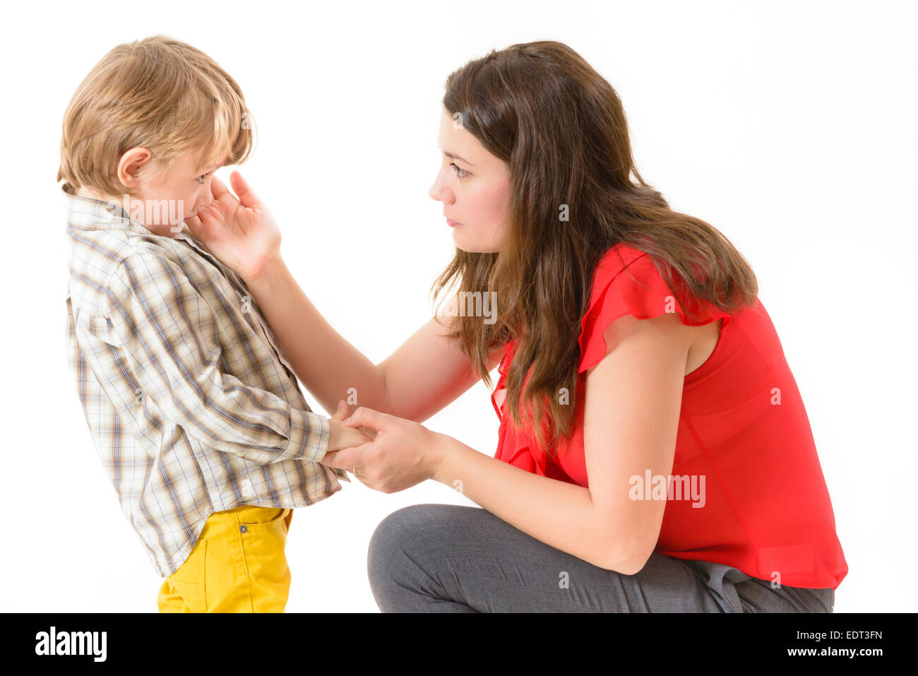 Mother consoles son hi-res stock photography and images - Alamy