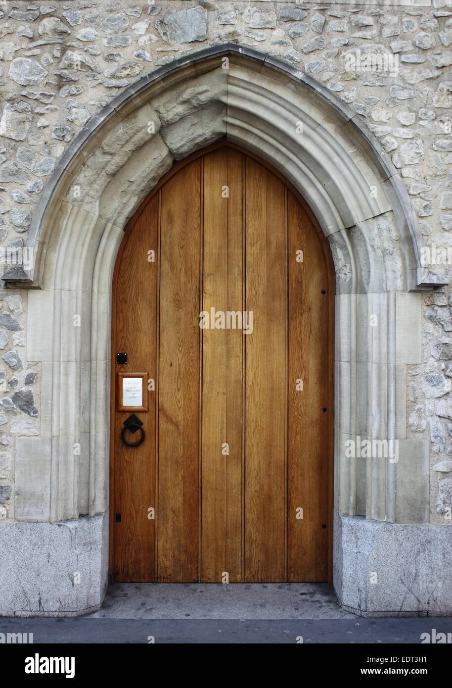 Medieval front door in the downtown of London, UK Stock Photo - Alamy