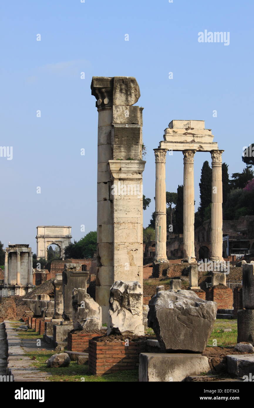 The Roman Forum in Rome, Italy Stock Photo - Alamy