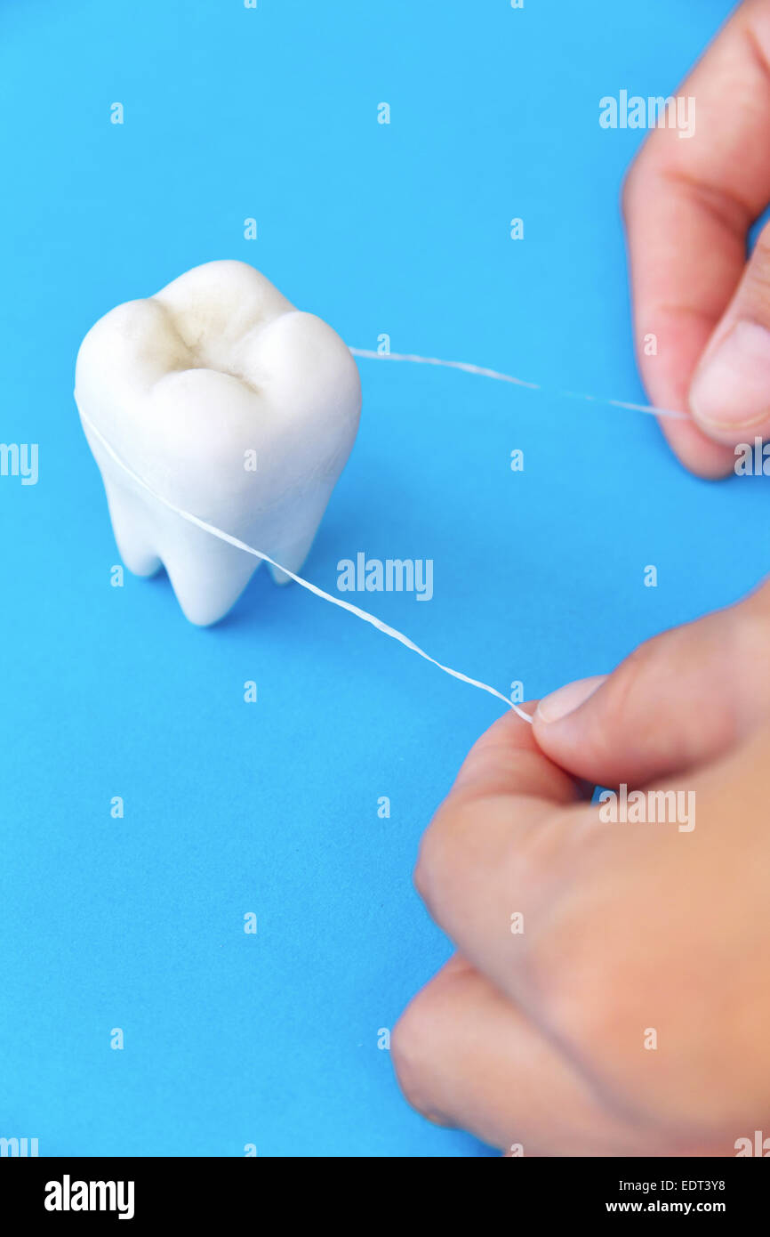 teeth cleaning concept Stock Photo - Alamy