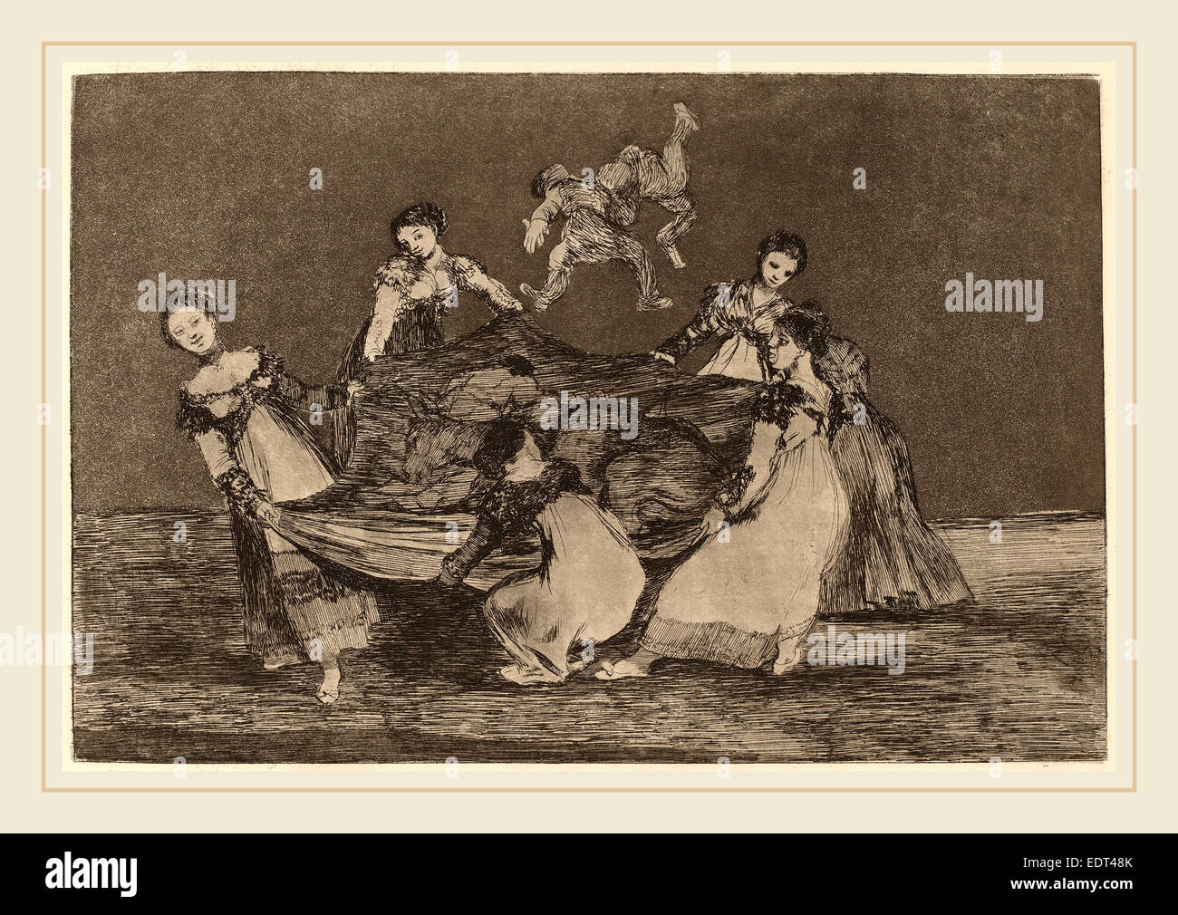 Francisco de Goya, Disparate femenino (Feminine Folly), Spanish, 1746 ...