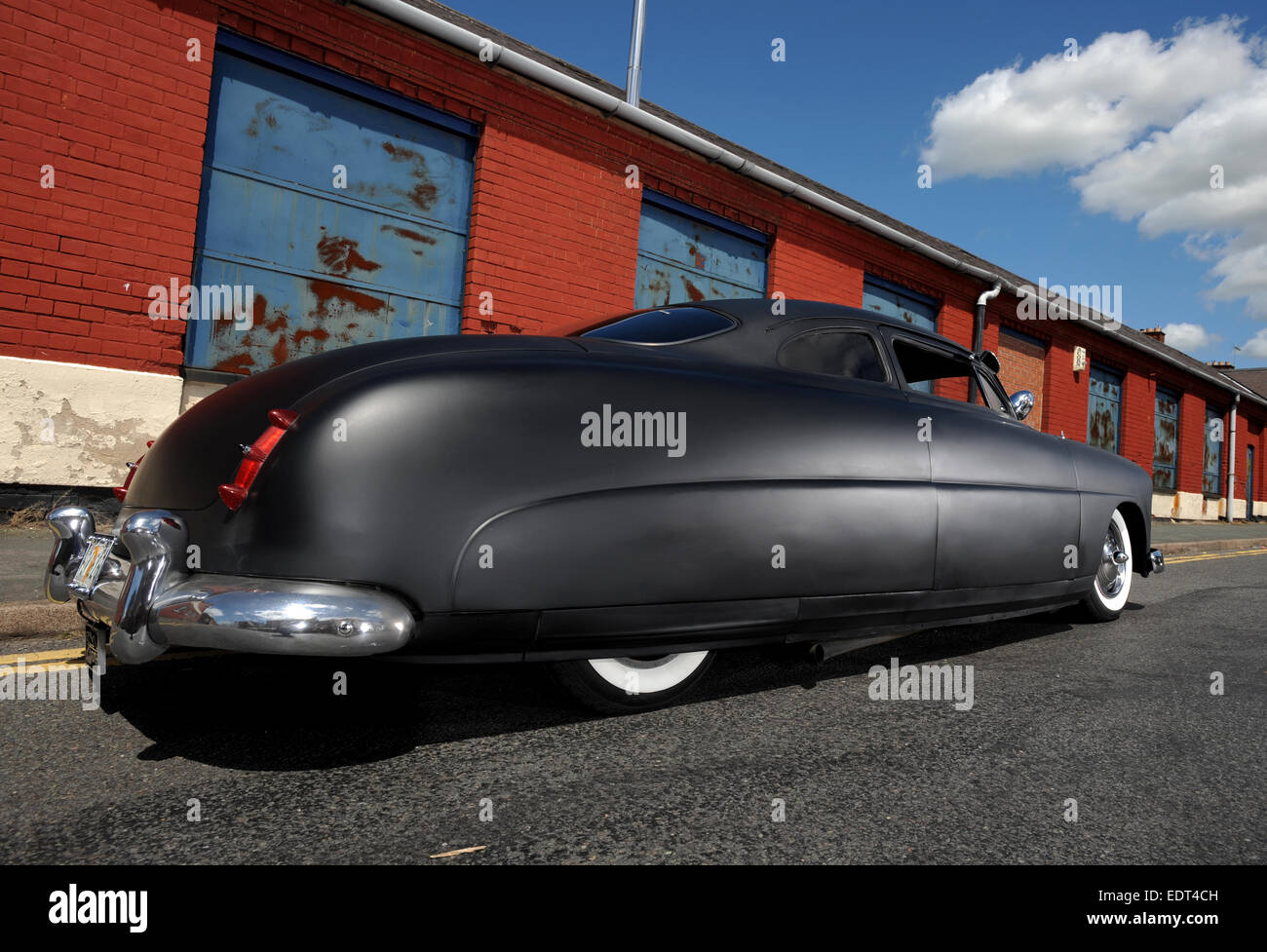 1952 Hudson Lead Sled chopped, channeled and lowered custom car Stock ...
