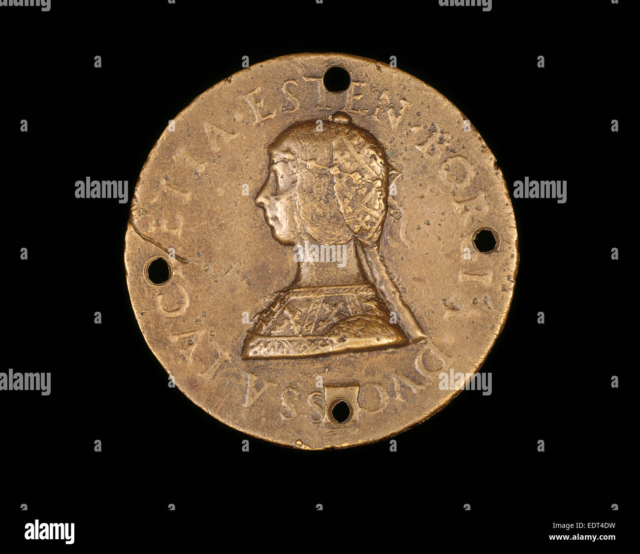 Style Of Giancristoforo Romano Lucrezia Borgia 1480 1519 Wife Of