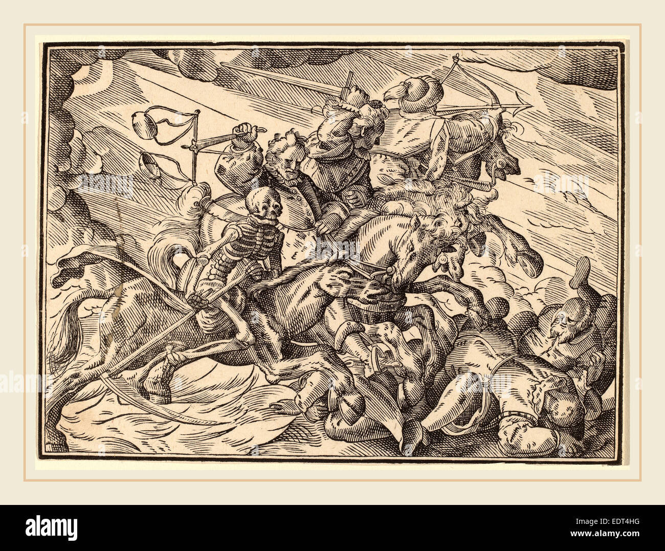 Christoph Murer, The Four Horsemen of the Apocalypse, Swiss, 1558-1614 ...