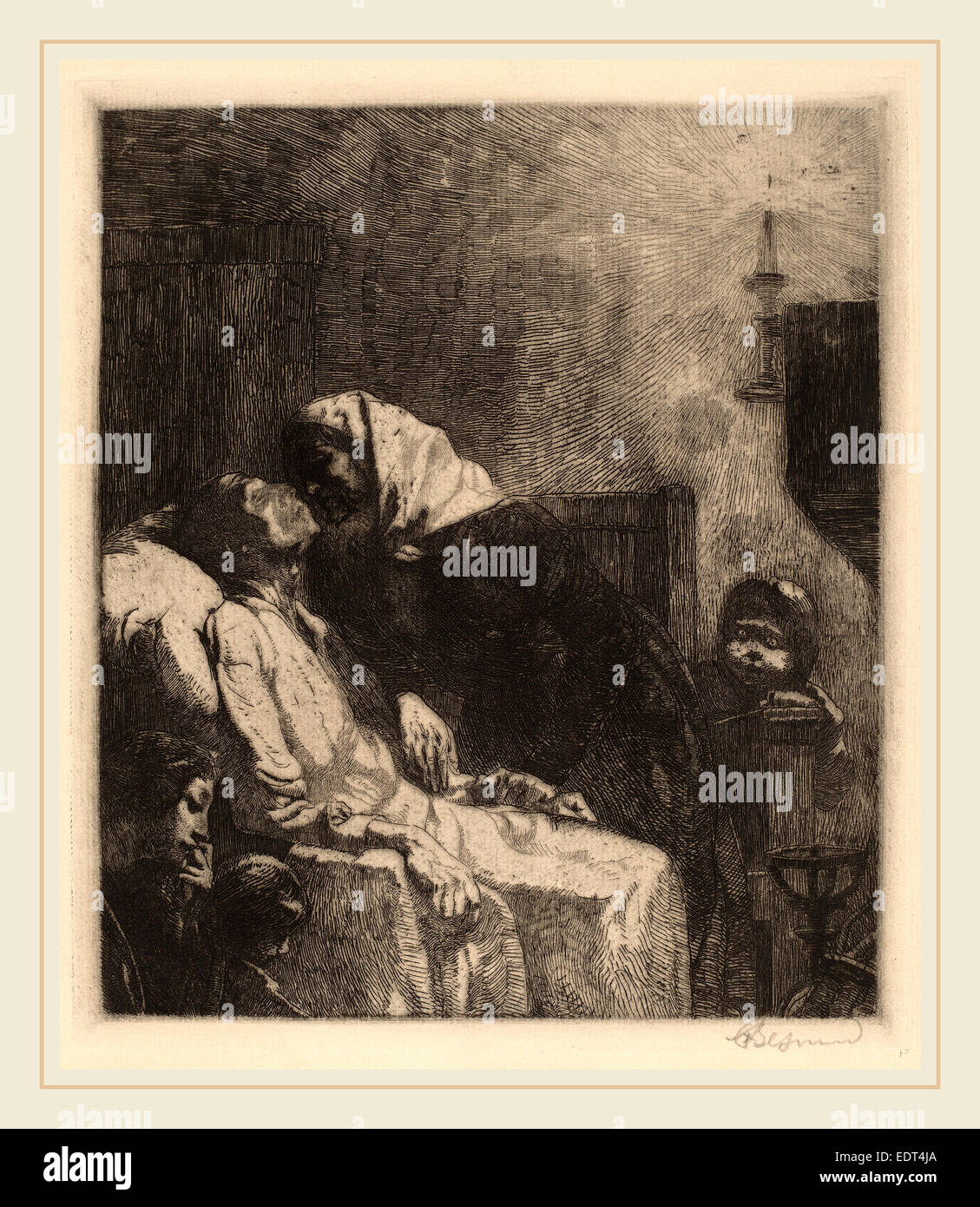 Albert Besnard, The End (La Fin de Tout), French, 1849-1934, 1883 ...