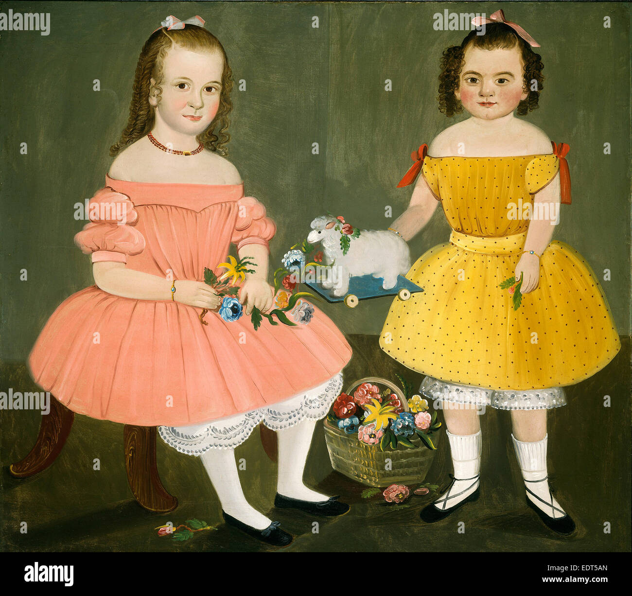 William Matthew Prior, The Burnish Sisters, American, 1806-1873, 1854 ...