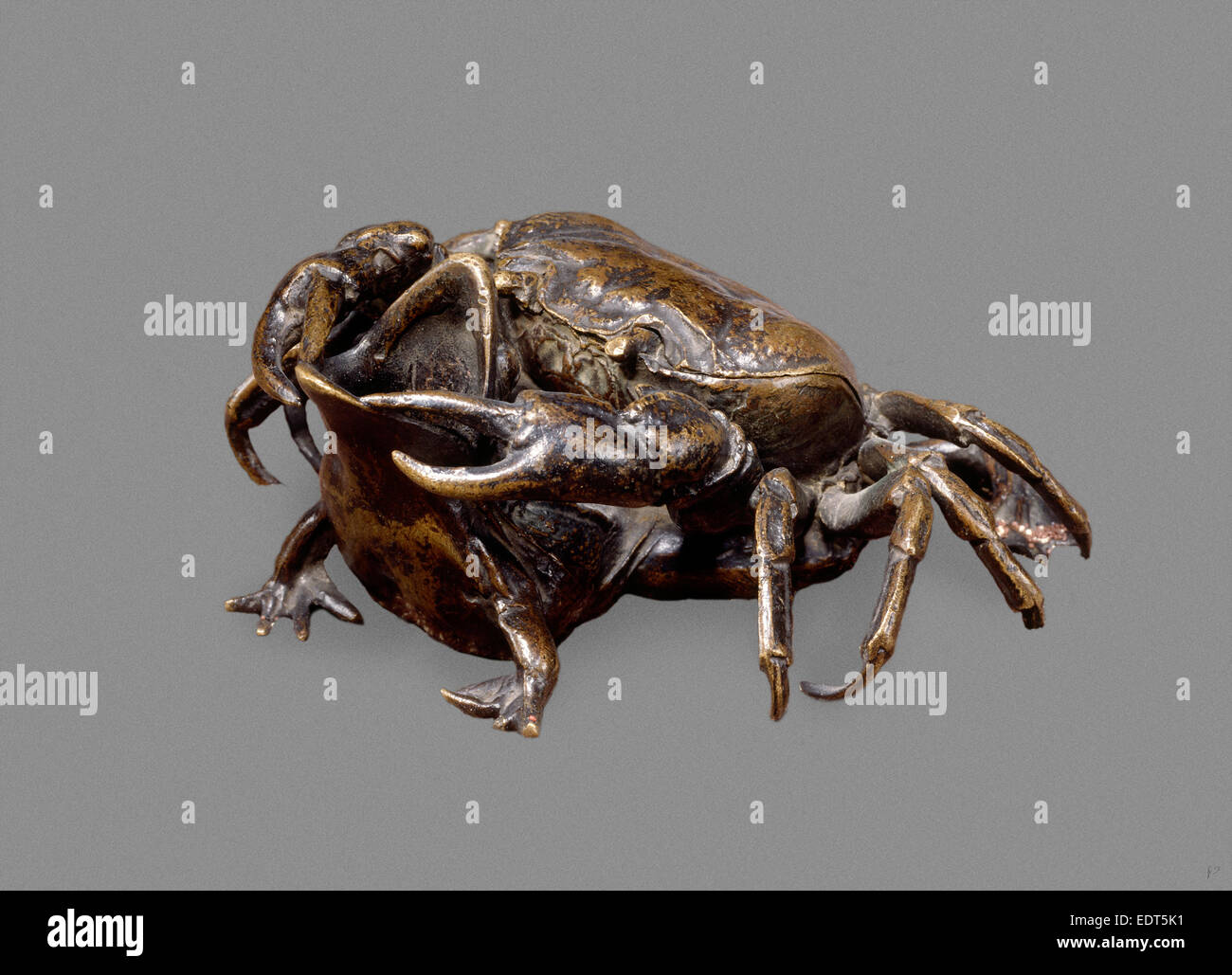 Probably Paduan 16th Century, A Crab on a Toad, early 16th century ...