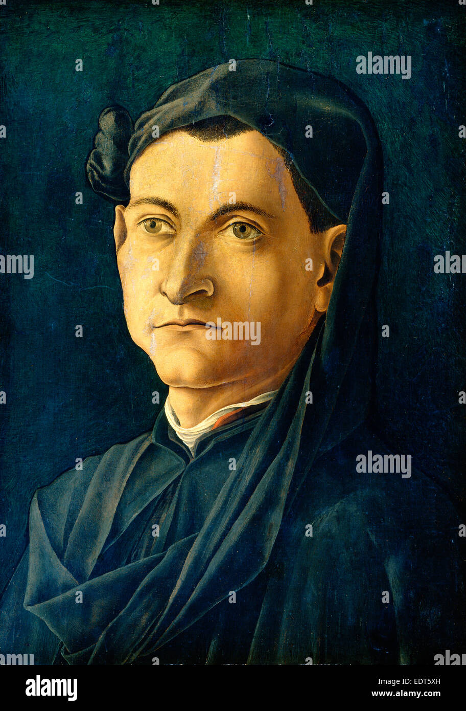 North Italian 15th Century, Portrait of a Man, c. 1475-1500, tempera on ...