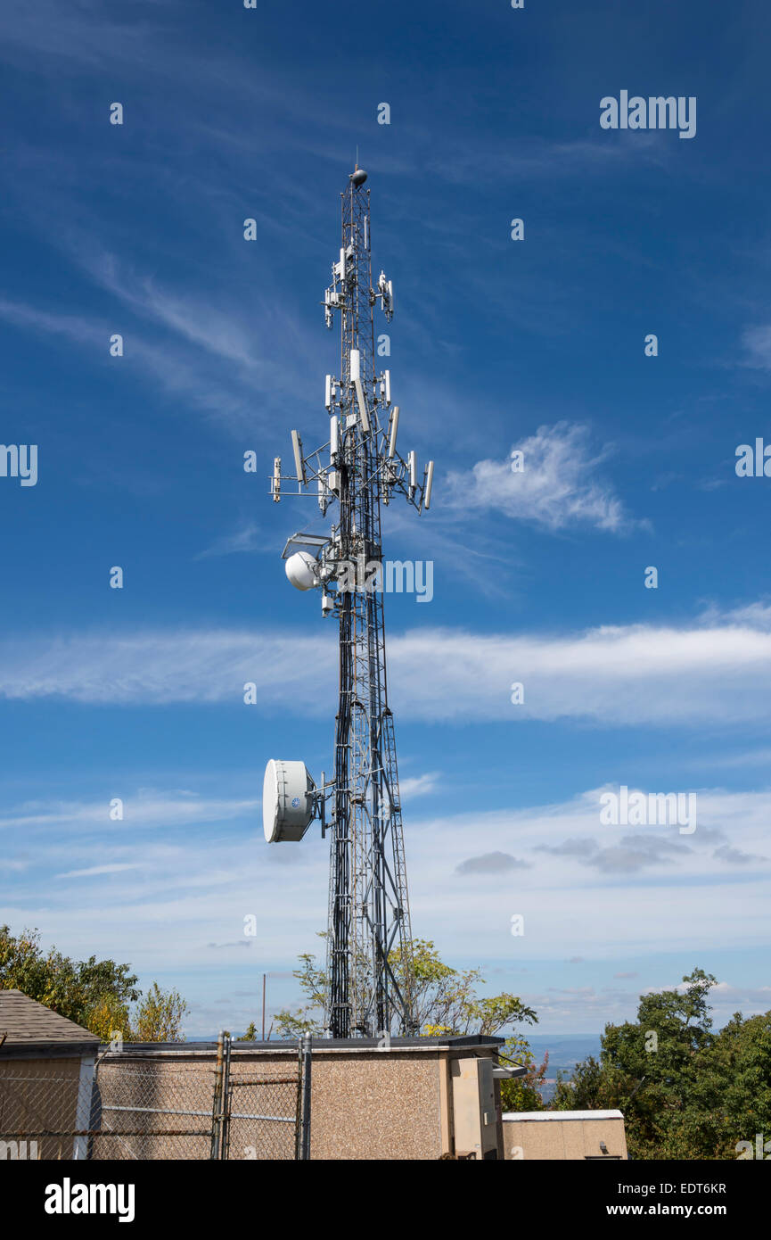 Cell Phone Transmission Towers Stock Photo - Alamy