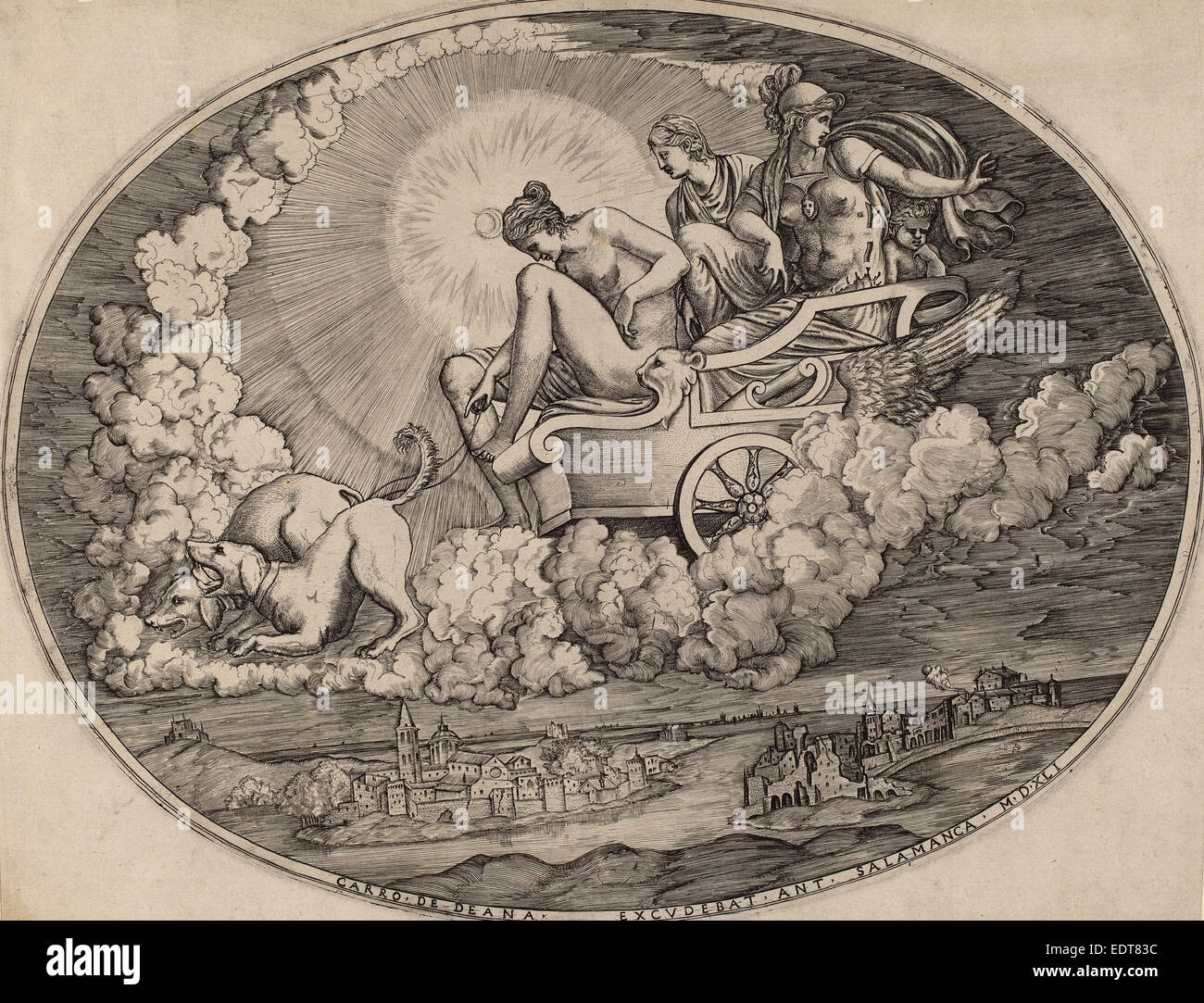 Agostino dei musi after luca penni hi-res stock photography and images ...