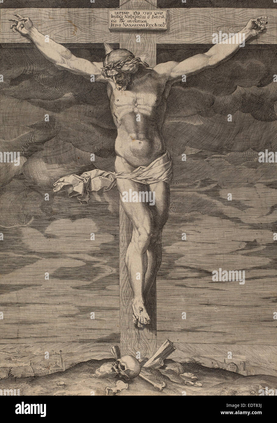 Annibale Carracci (Italian, 1560 - 1609), The Crucifixion, 1581 ...