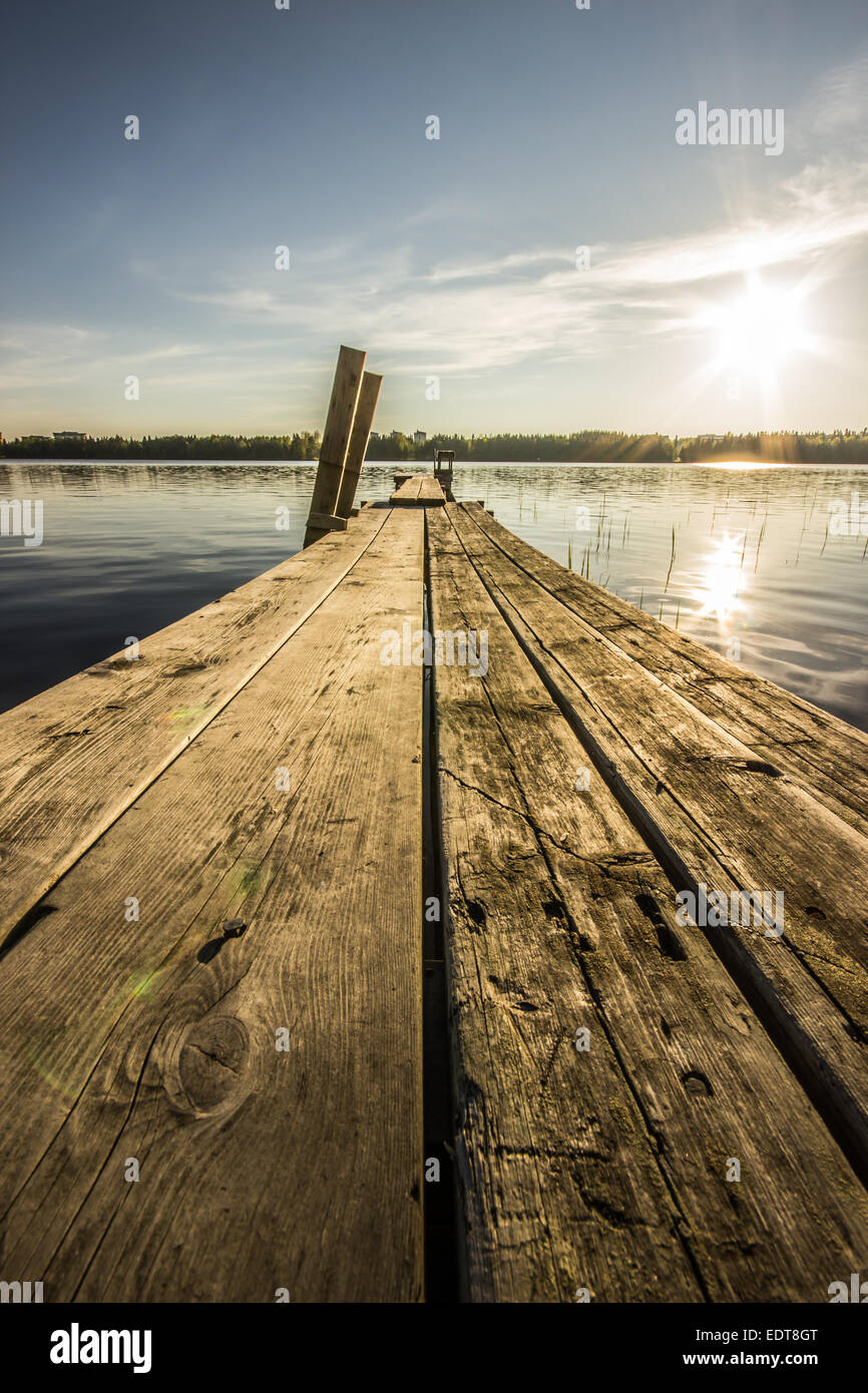 Bridge over lake hi-res stock photography and images - Alamy