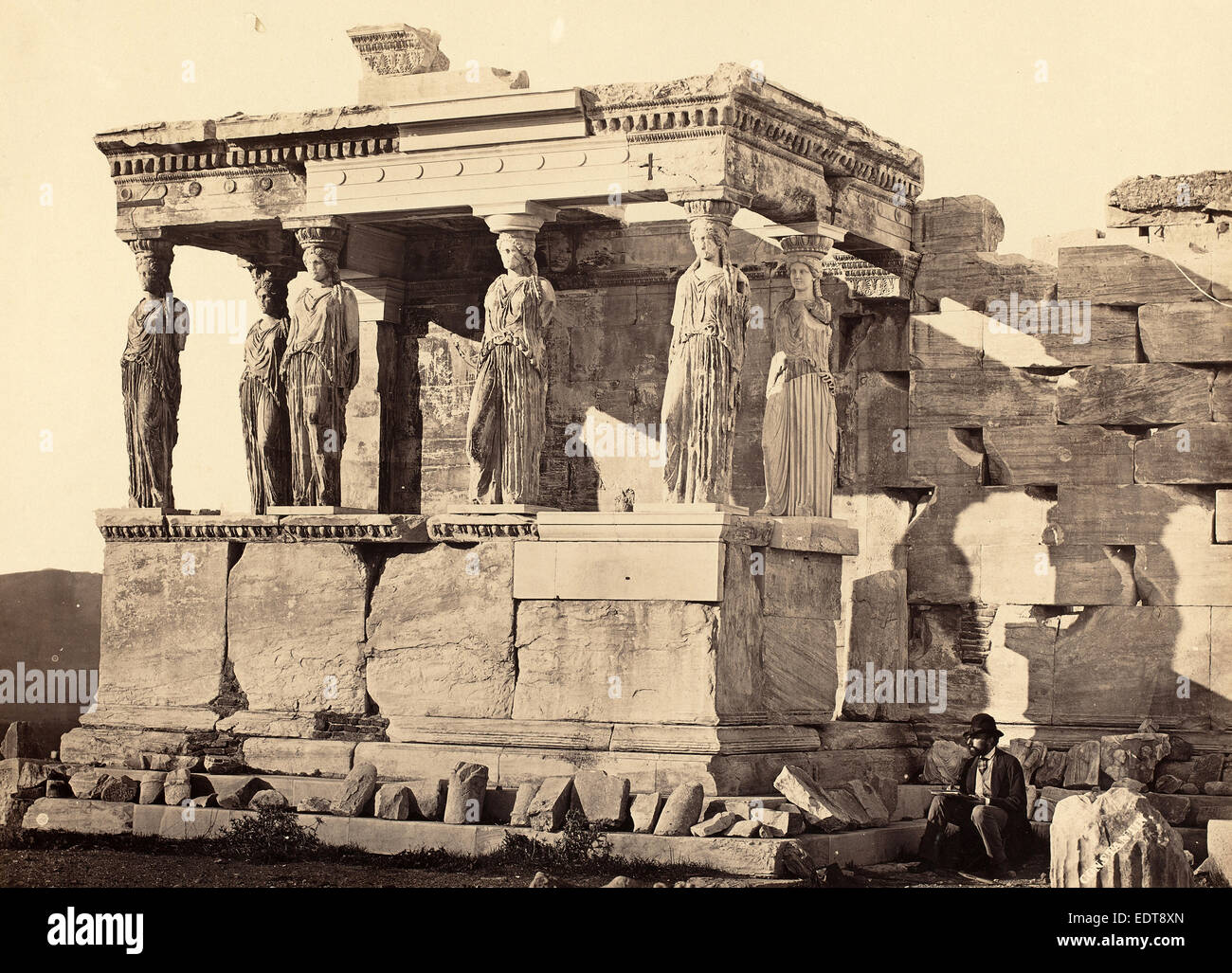 Dimetrius Constantine, The Caryatides, Greek, active c. 1850 - c. 1870 ...