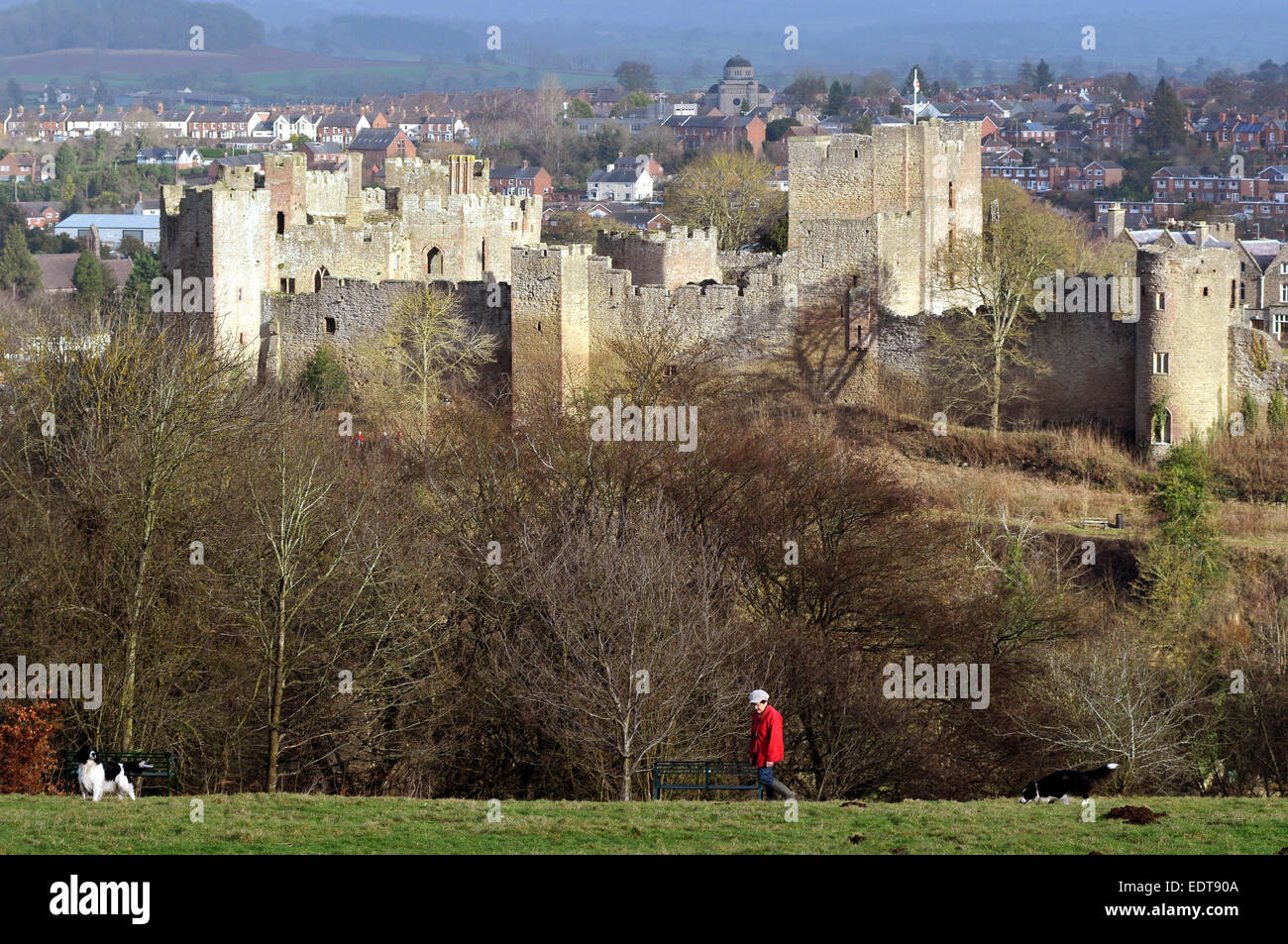 Ludlow winter sun hi-res stock photography and images - Alamy