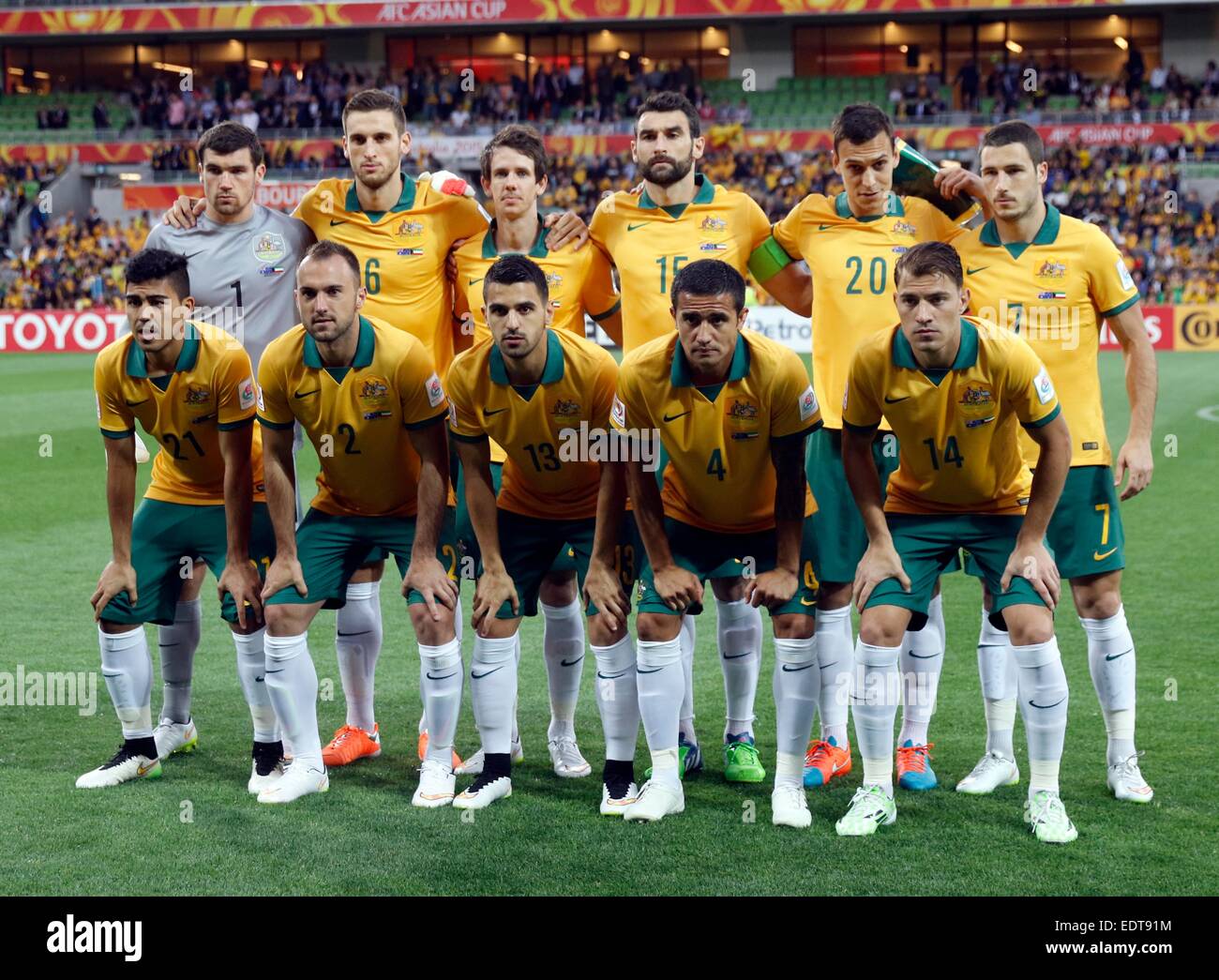Australia football team photo hi-res stock photography and images - Alamy
