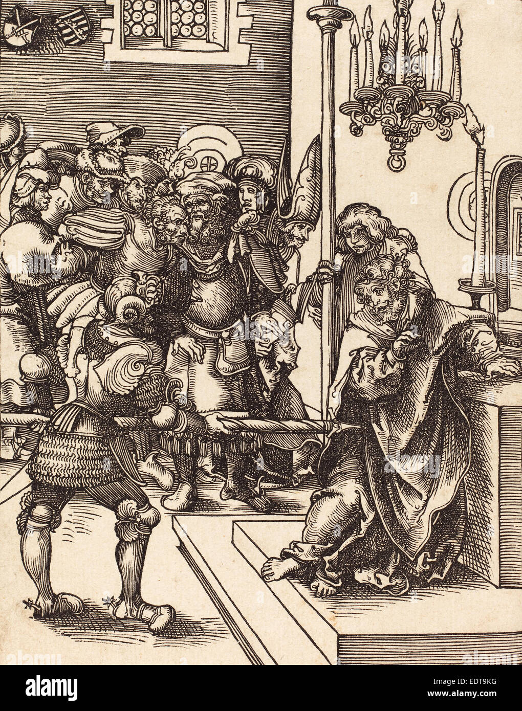 Lucas Cranach the Elder (German, 1472 - 1553), Saint Thomas, woodcut ...