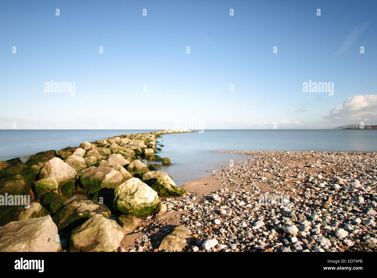 Rhos on sea beach hi-res stock photography and images - Alamy