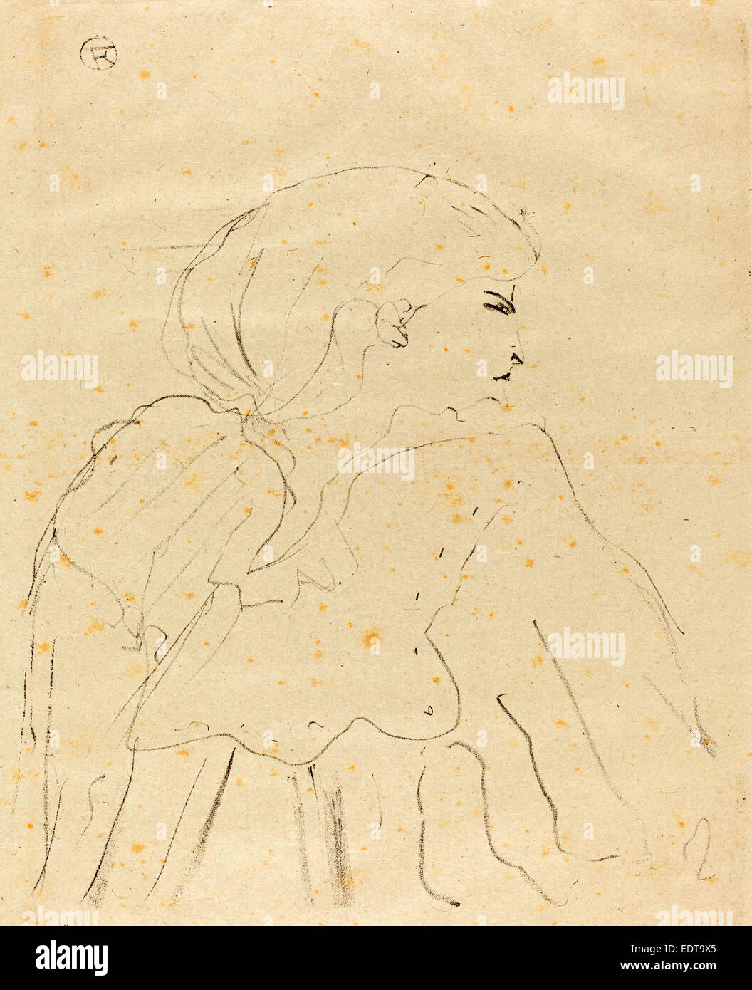 Henri de Toulouse-Lautrec (French, 1864 - 1901), Cassive, 1896 ...