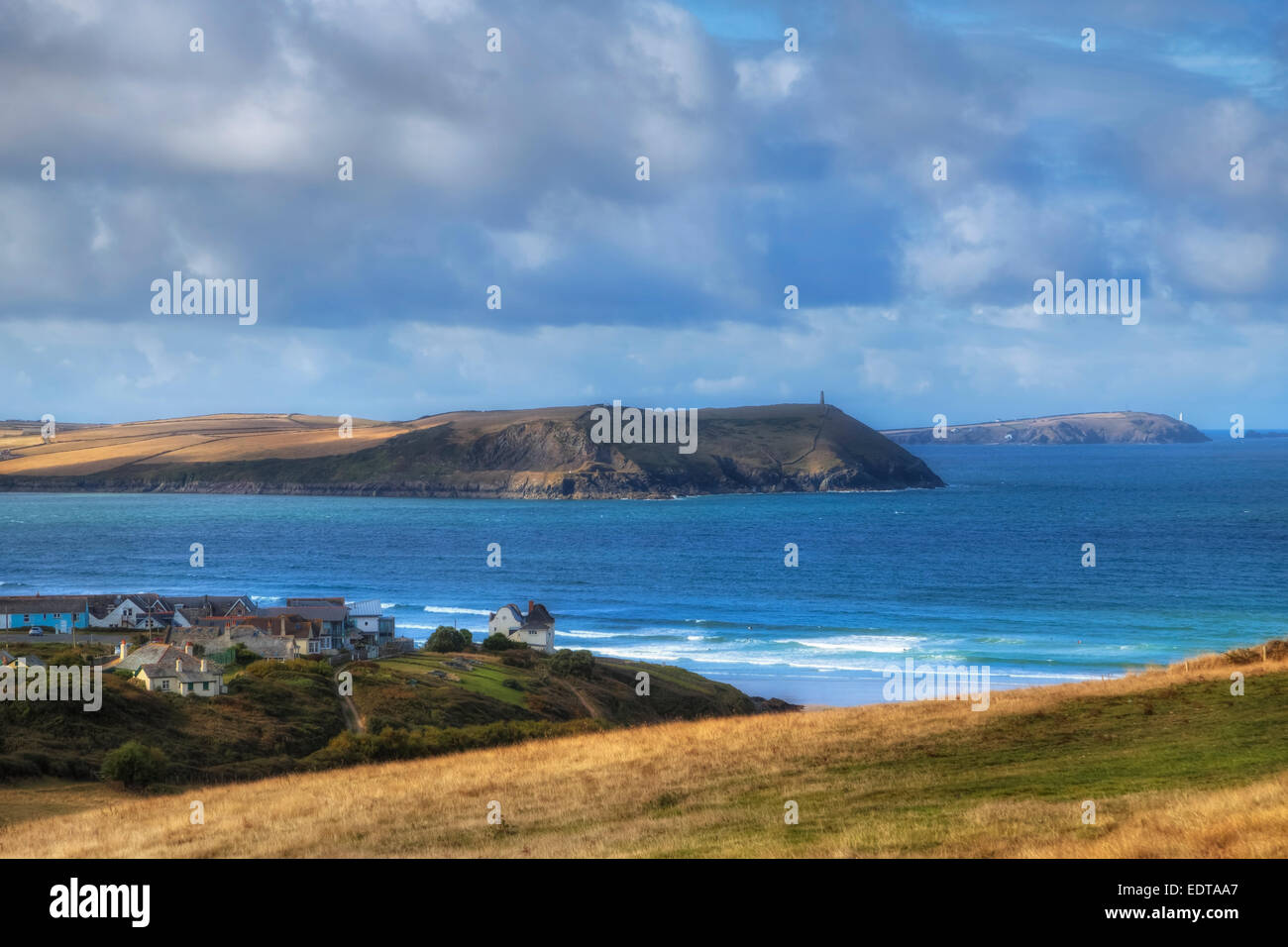 Polzeath Cornwall High Resolution Stock Photography and Images - Alamy