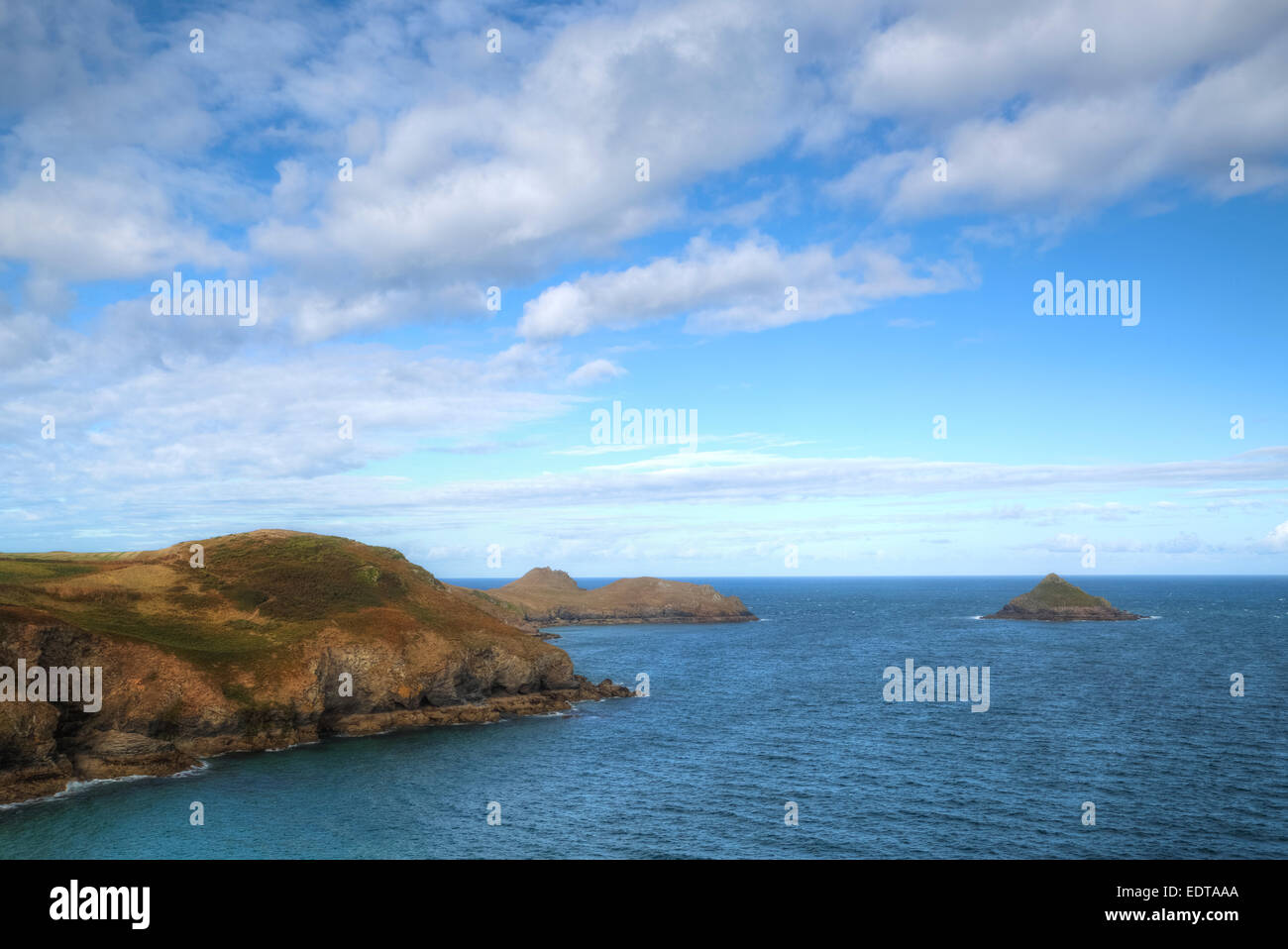 Cornwall, England, United Kingdom, Rumps Point Stock Photo - Alamy