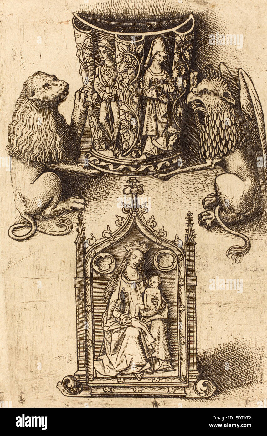 Master of St. Sebastian (German, active c. 1470-1490), Design for a ...