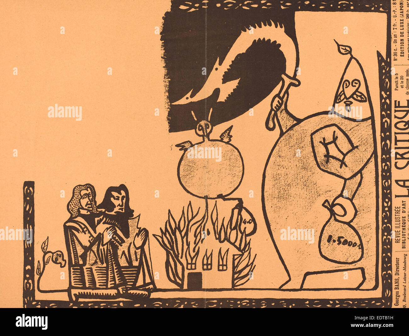 Alfred Jarry (French, 1873 - 1907), Ubu Roi, 1894, photomechanical ...