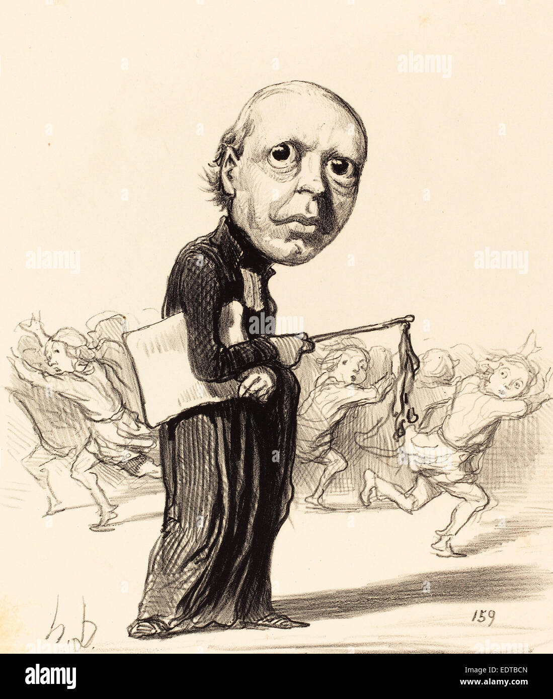 Honoré Daumier (French, 1808 - 1879), Pierre Louis Parisis, 1849 ...