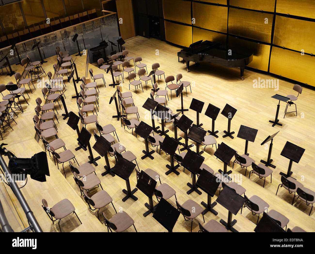 Empty concert hall orchestra interior hi-res stock photography and ...