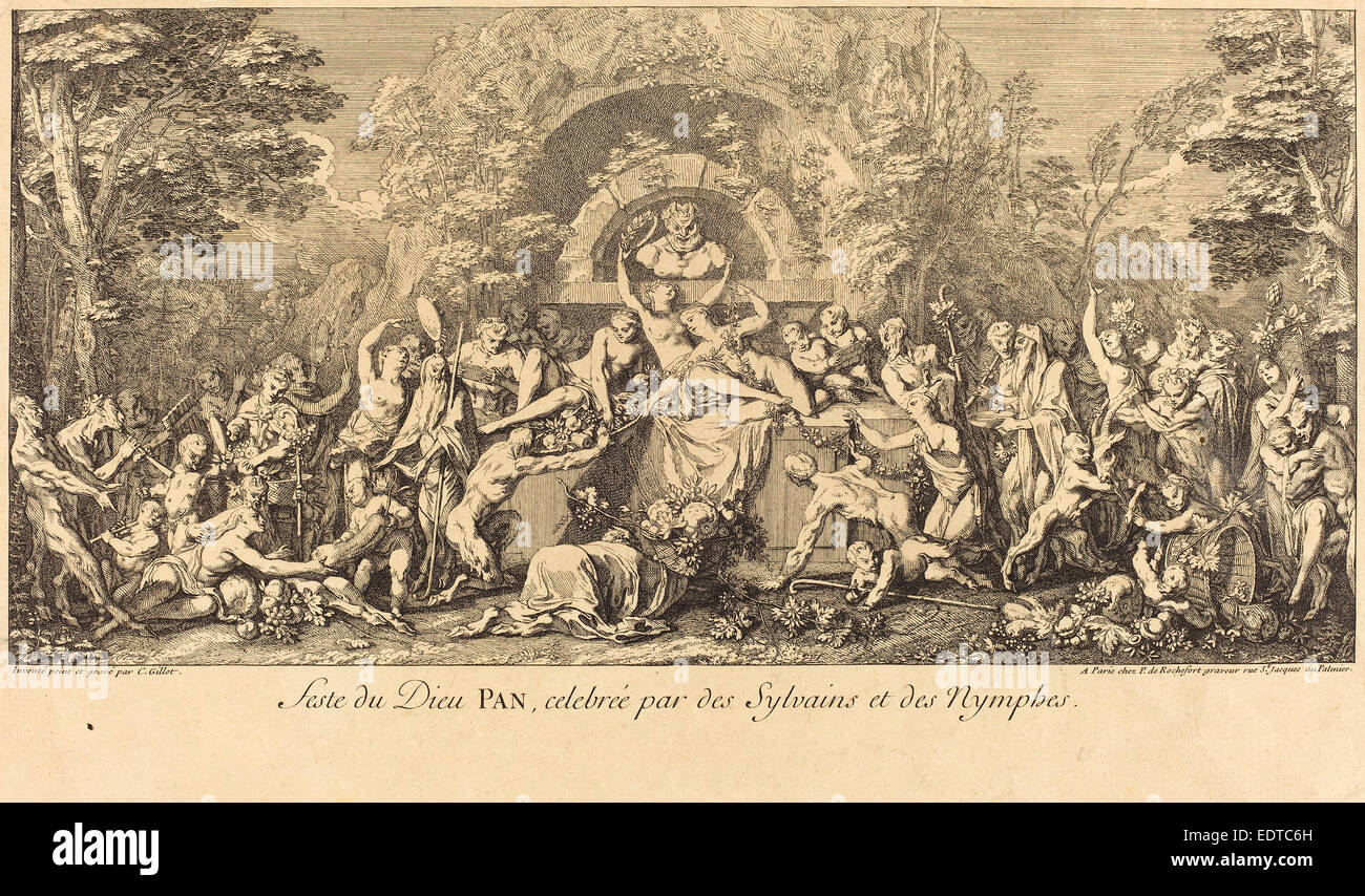 Claude gillot french 1673 1722 hi-res stock photography and images - Alamy