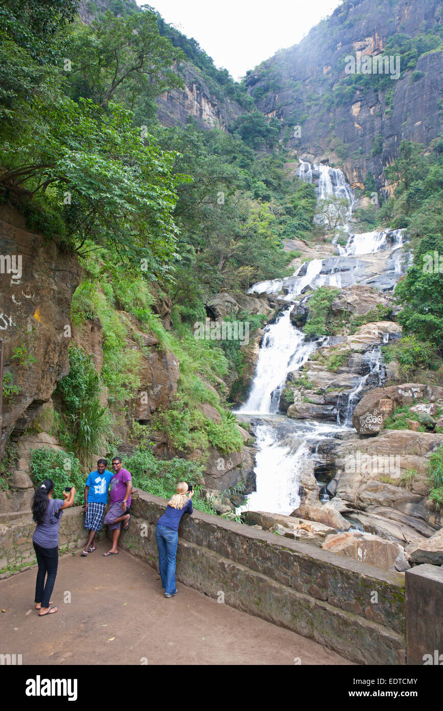 RAWANA FALLS IN ELLA Stock Photo - Alamy