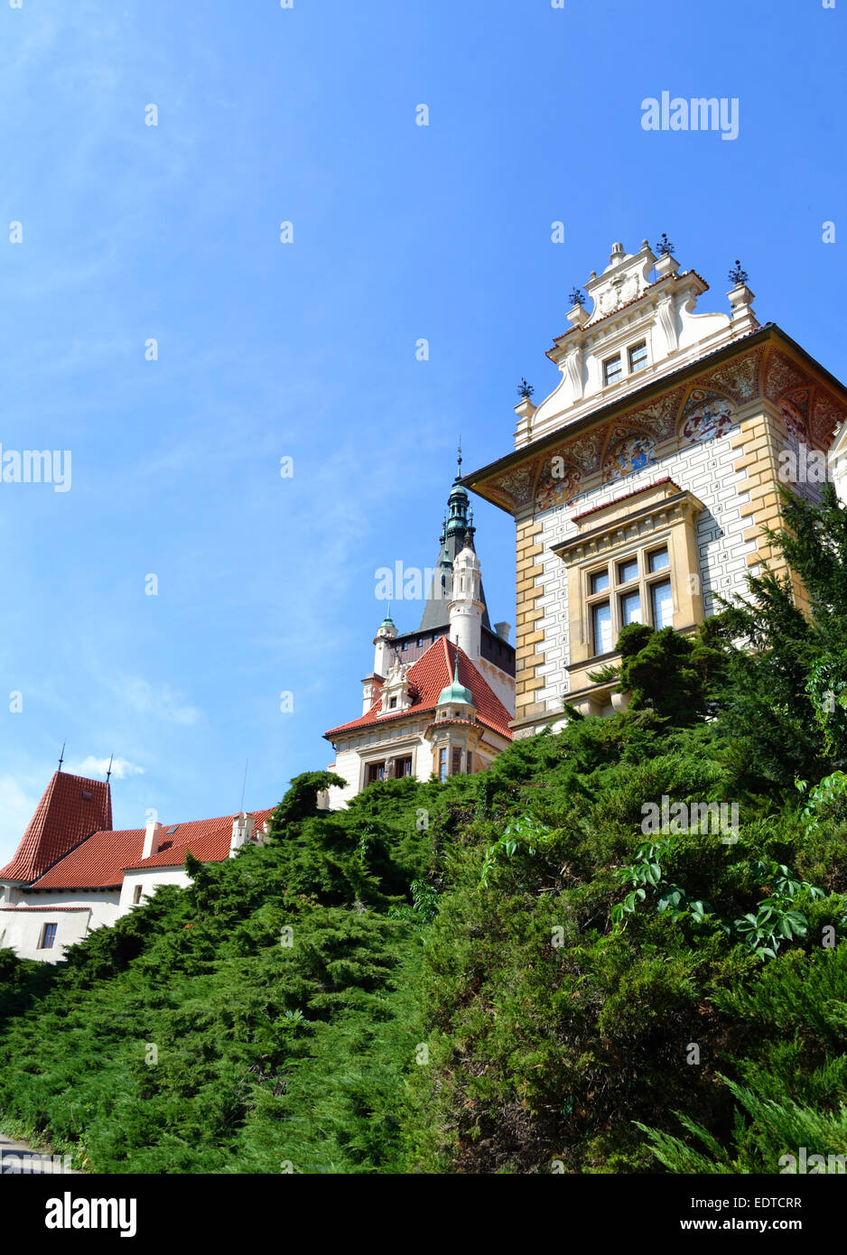 Pruhonice Castle, Czech Republic Stock Photo - Alamy