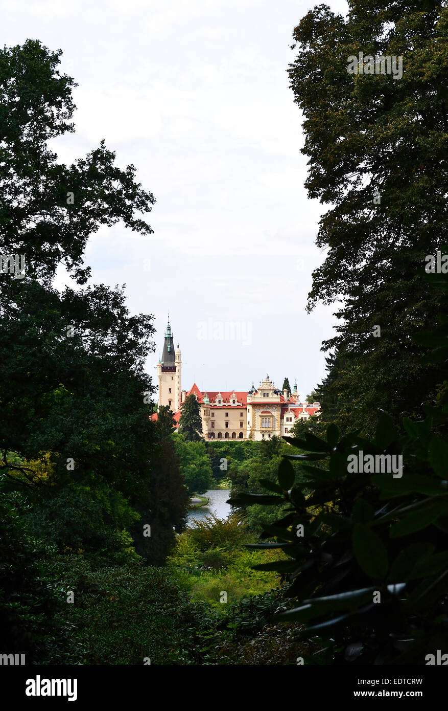 Pruhonice Castle, Czech Republic Stock Photo - Alamy