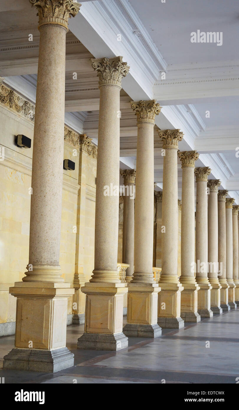 Karlsbad colonnade hi-res stock photography and images - Alamy