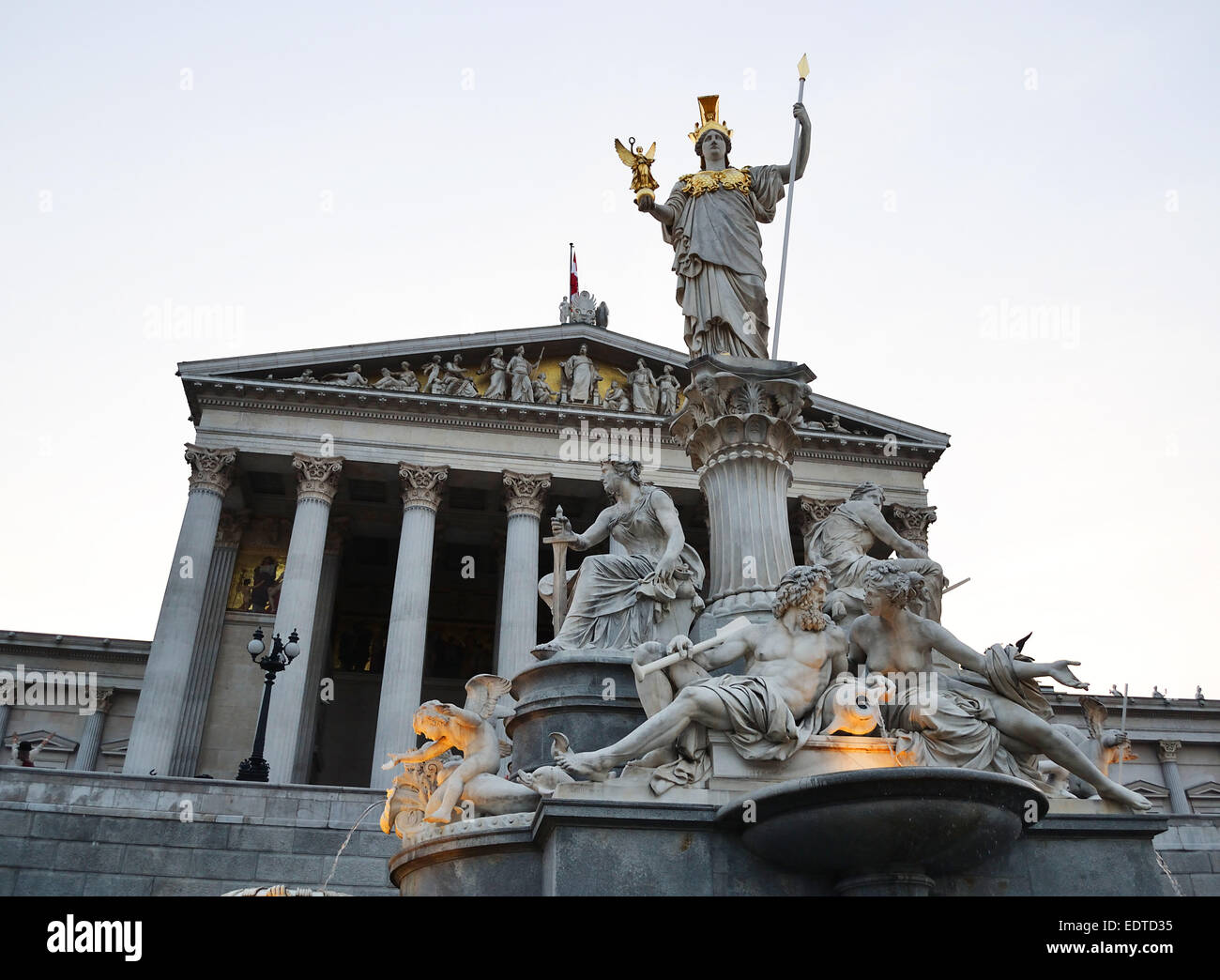 The Parliament in Vienna, Austria Stock Photo - Alamy