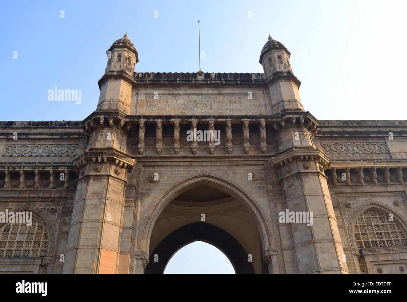 Detail of Gateway of India in Mumbai, India Stock Photo - Alamy