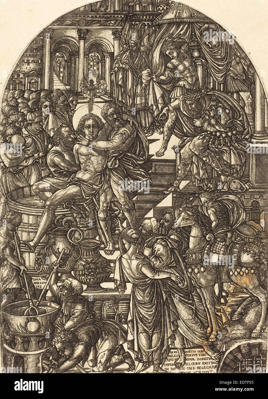 Jean Duvet (French, 1485 - c. 1570), The Martyrdom of Saint John the ...