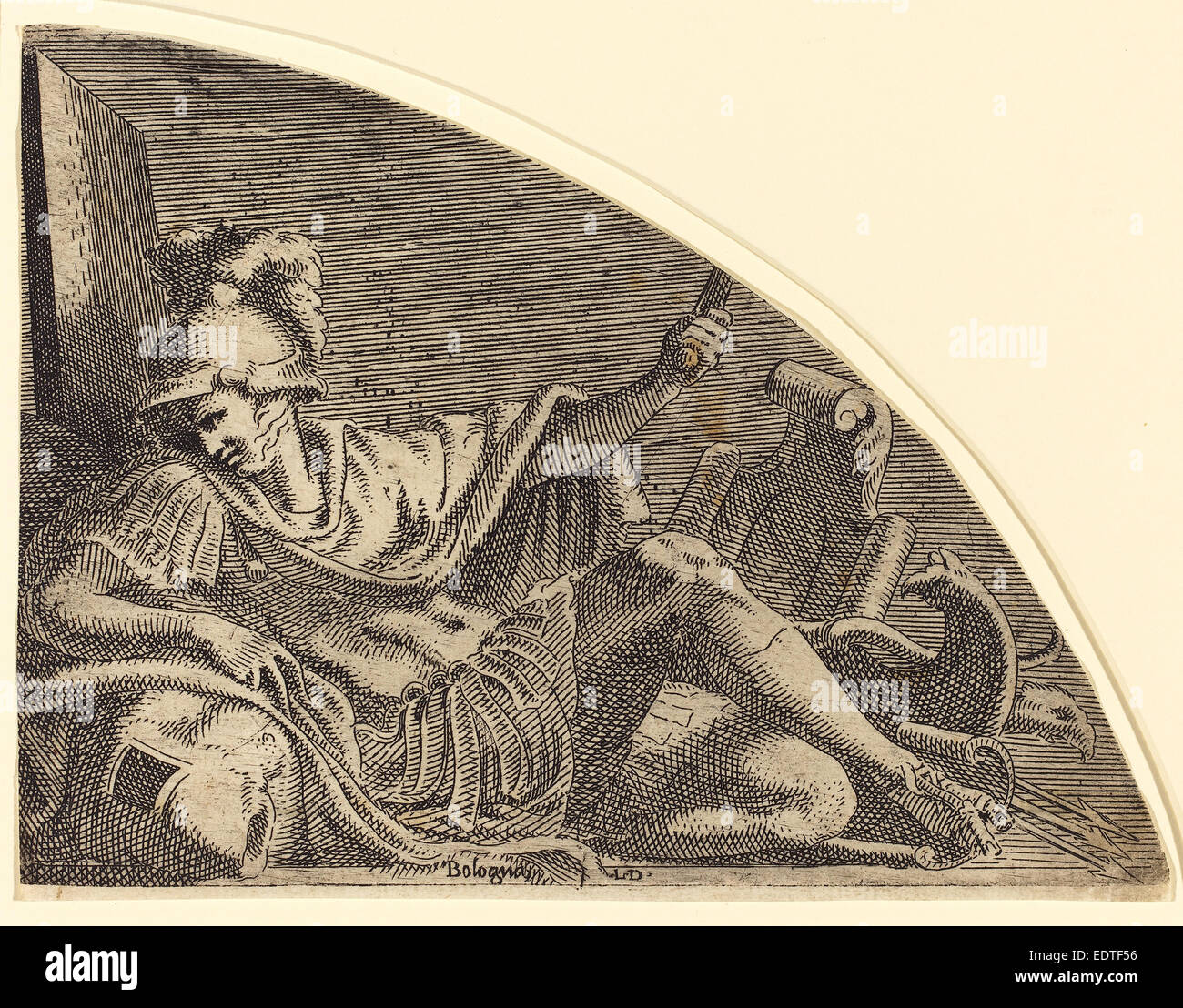 Léon Davent after Francesco Primaticcio (French (?), active 1540-1556 ...