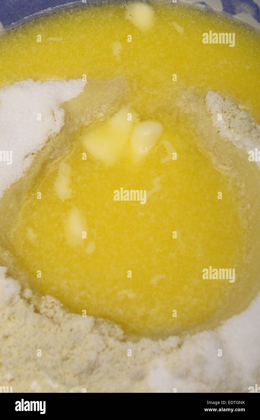 Close up melted butter poured hi-res stock photography and images - Alamy