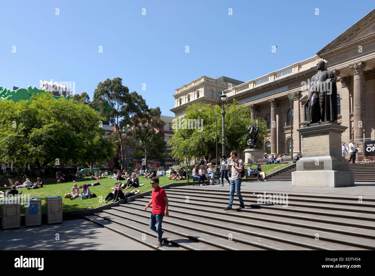 State Library of Victoria in Melbourne, Australia Stock Photo - Alamy