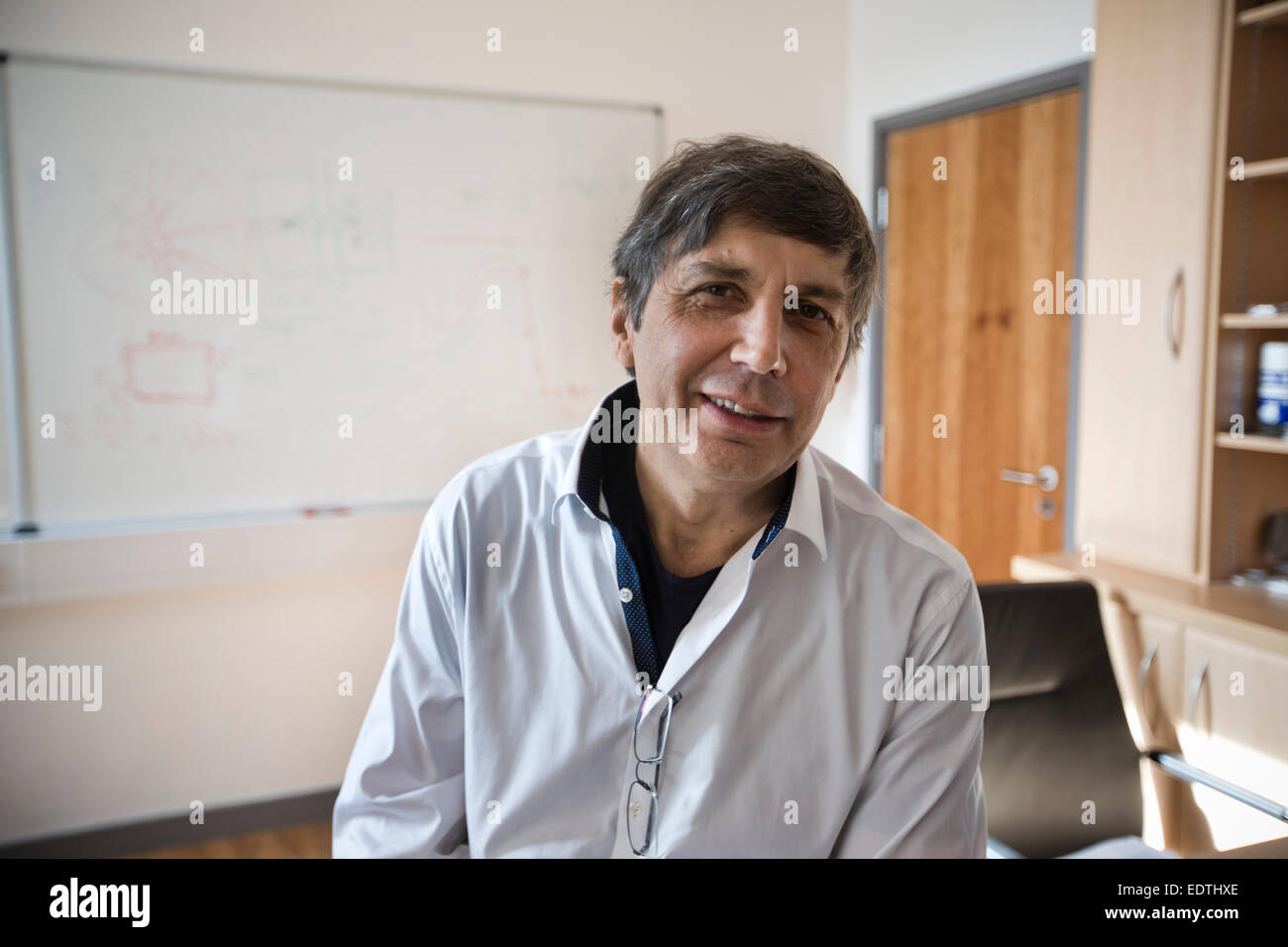 Soviet-born Dutch-British physicist Professor Sir Andre Geim pictured ...