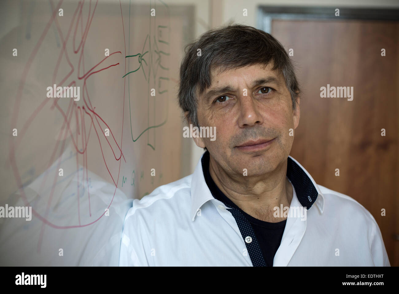 Soviet-born Dutch-British physicist Professor Sir Andre Geim pictured ...