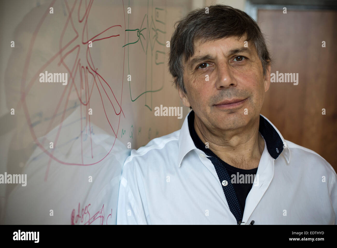 Soviet-born Dutch-British physicist Professor Sir Andre Geim pictured ...