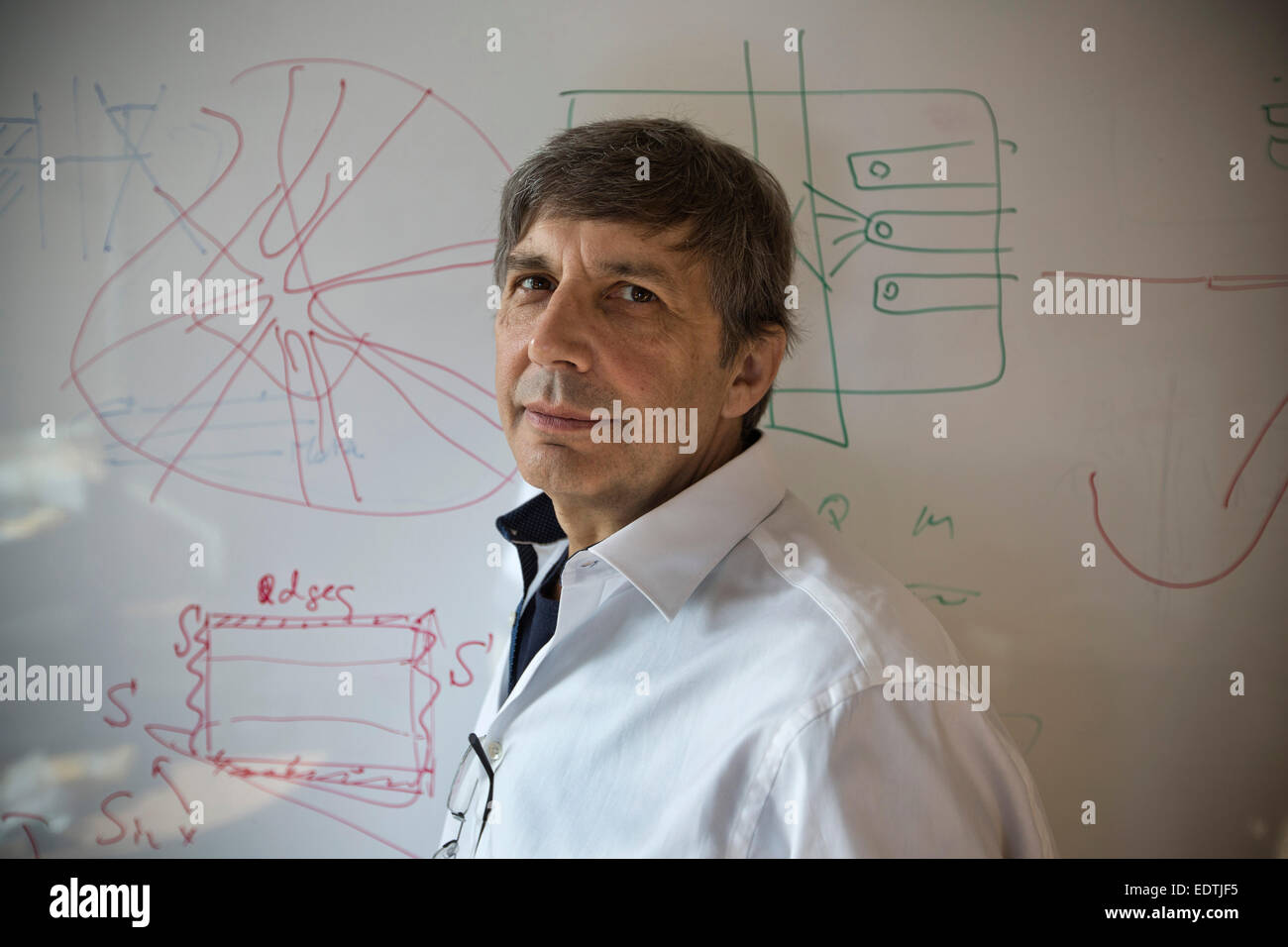 Soviet-born Dutch-British physicist Professor Sir Andre Geim pictured ...