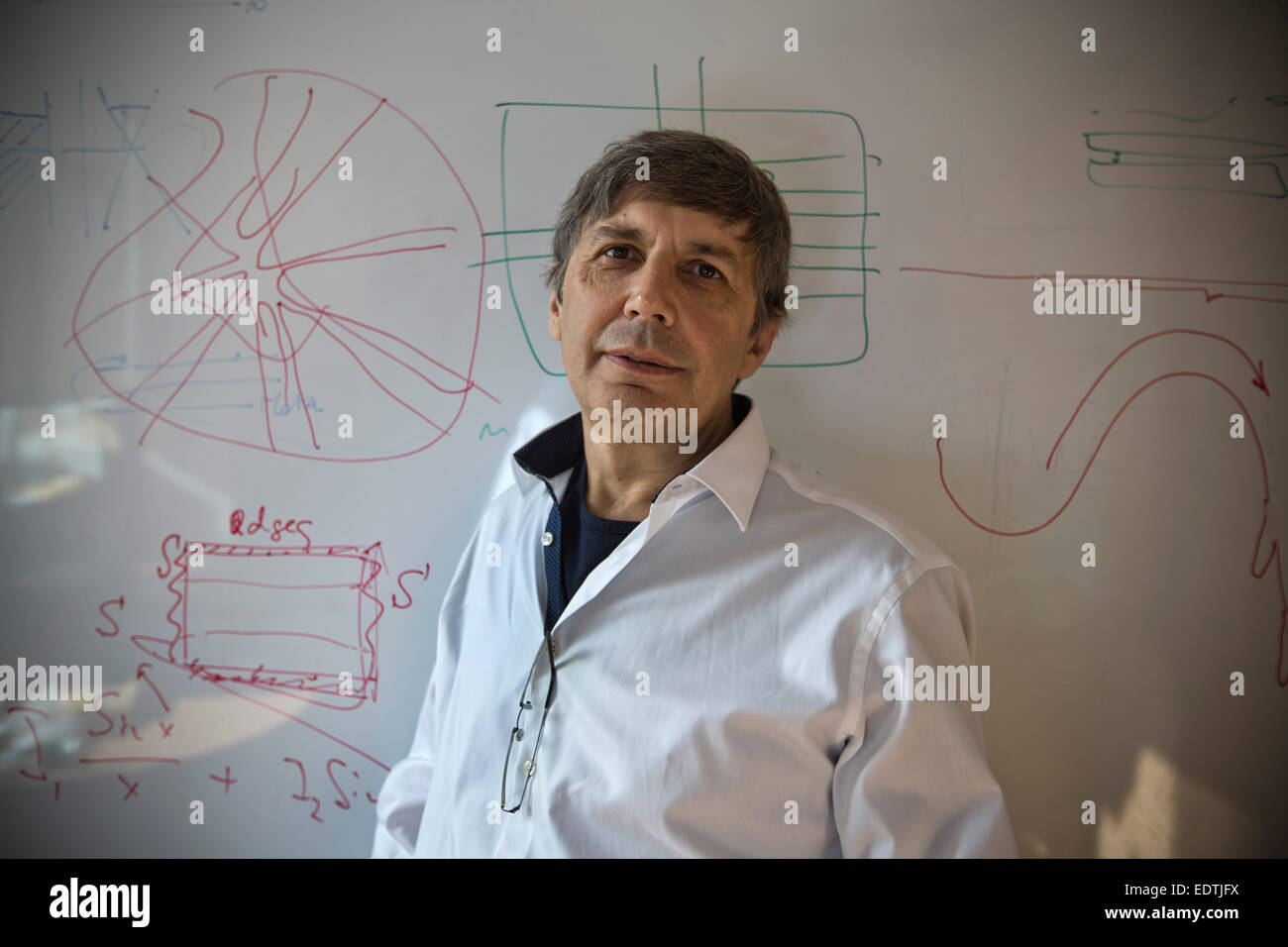 Soviet-born Dutch-British physicist Professor Sir Andre Geim pictured ...