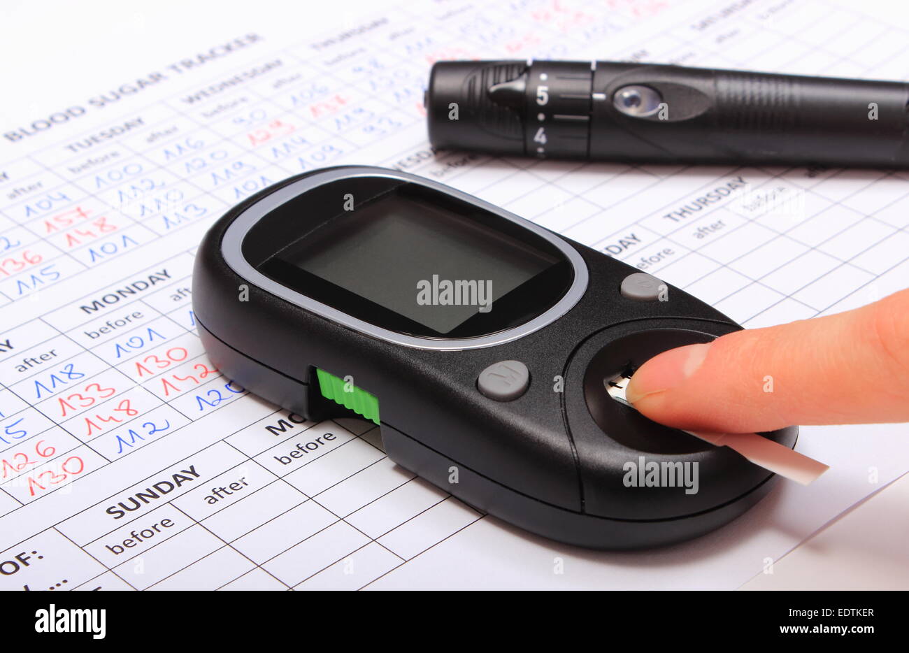 Glucose determination hi-res stock photography and images - Alamy