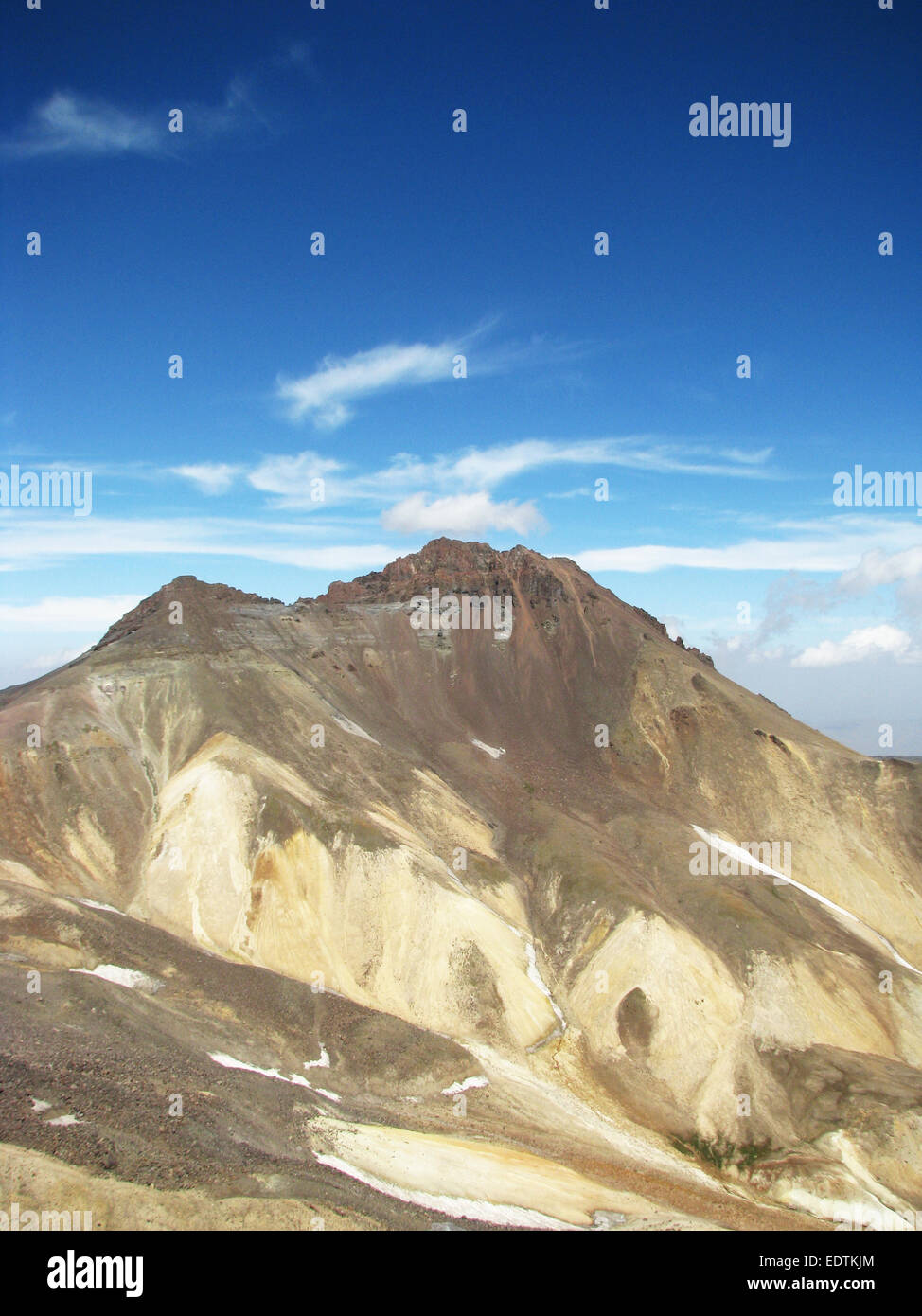 Northern summit of mountain Aragats Stock Photo - Alamy