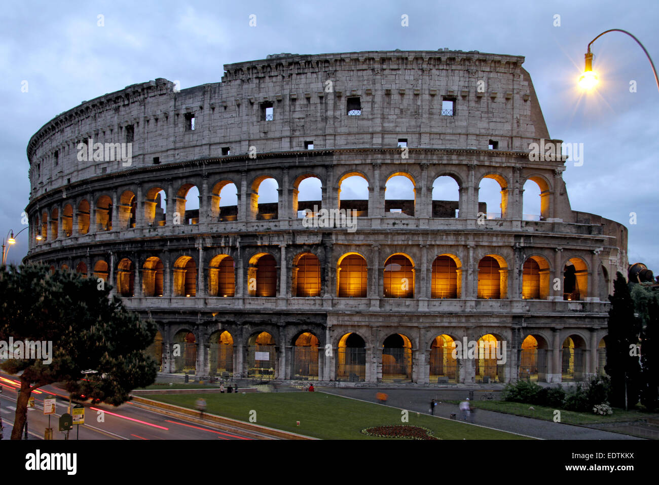 Italien, Rom, Kolosseum, Colosseo,Italy, Rome, Colosseum, Colosseo ...