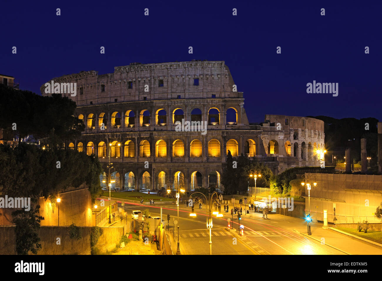 Italien, Rom, Kolosseum, Colosseo,Italy, Rome, Colosseum, Colosseo ...