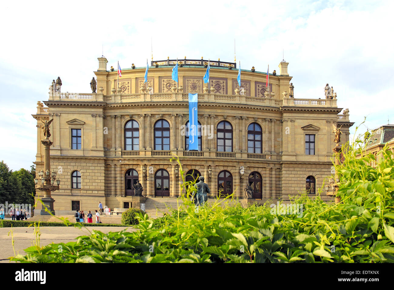 Rudolfinum in Prag, Tschechische Republik,Rudolfinum in Prague, Czech ...